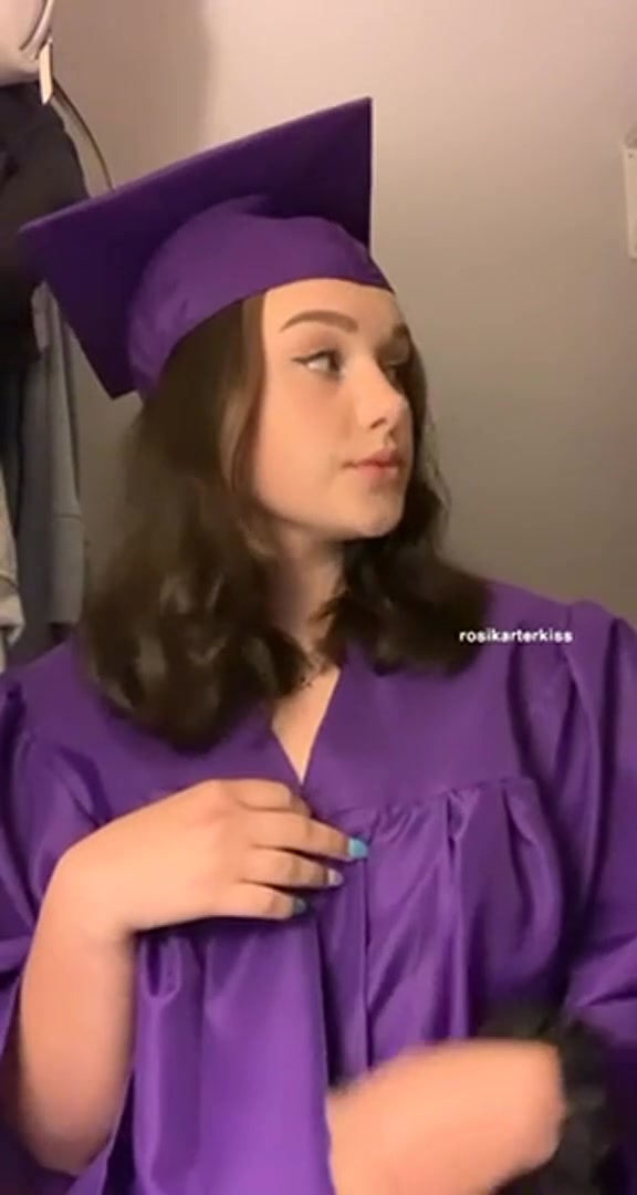 Cap Gown And Tits