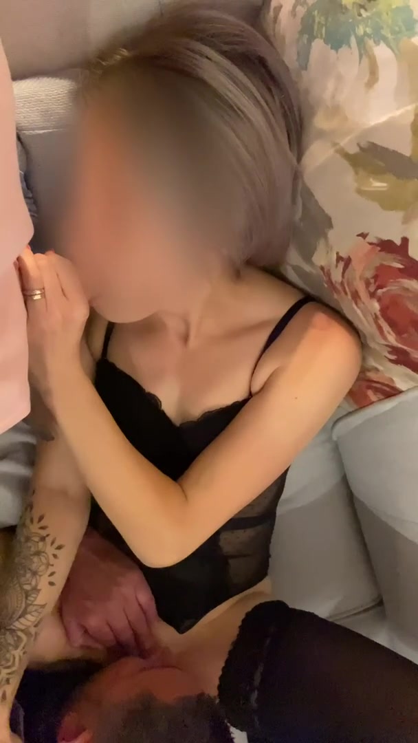 Face Totally Covered In Cum